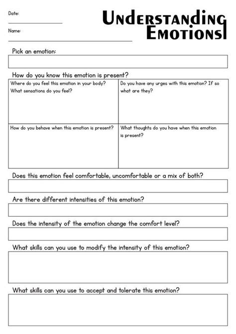 Free Dbt Emotion Regulation Worksheets In 2025 Therapy Worksheets Coping Skills Activities