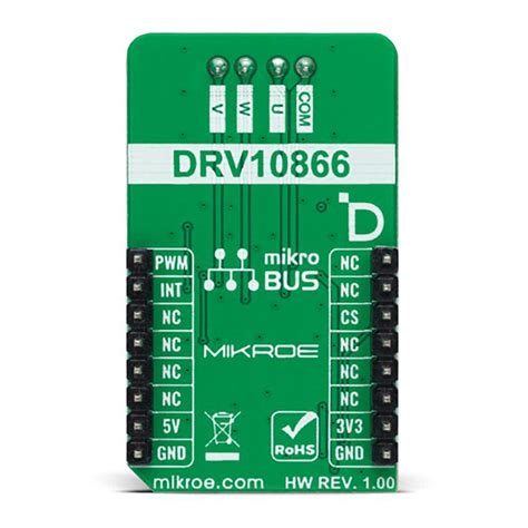 Mikroe Brushless 24 Click Board™ Mikroe 5478 Debug Store