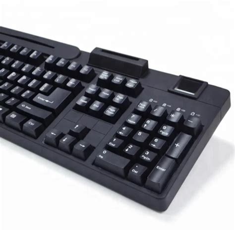 Security Keyboard With Biometric Fingerprint Scanner Scr Msr Nfc Buy Keyboard With Fingerprint