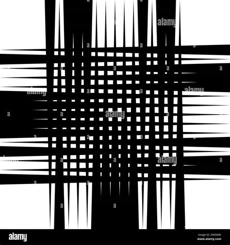Abstract Grid Mesh Lattice Grating Geometric Element Intersecting