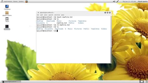 The Rm Remove Command In Linux Youtube