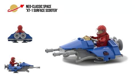 Lego Moc Xt 1 Surface Scooter By Slackerbricks Rebrickable Build With Lego
