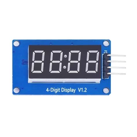 Tm1637 Module Daffichage à 4 Chiffres Led Et 7 Segments Avec Horloge