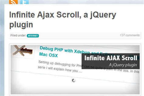 Infinite Scroll Javascript Plugins Bypeople