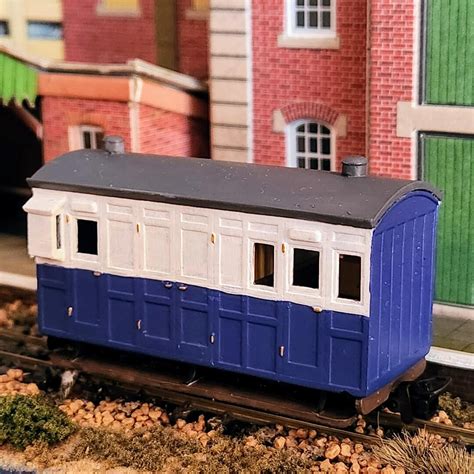 Large Brake Coach 009 Narrow Gauge 3d Printed Kit Etsy