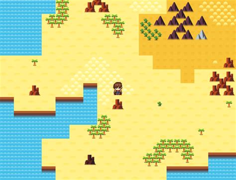 [free] Flat Overworld Tileset For Rpg Maker R Rpgmaker