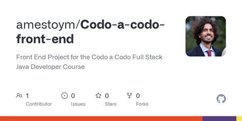 Github Amestoymcodo A Codo Front End Front End Project For The Codo