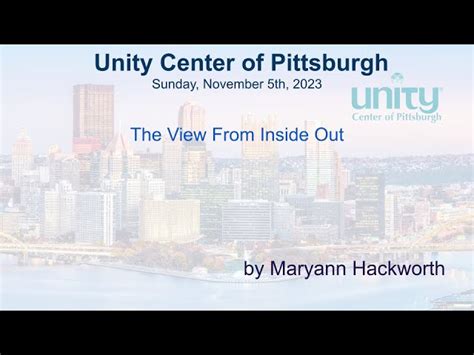 Icymi The View From Inside Out