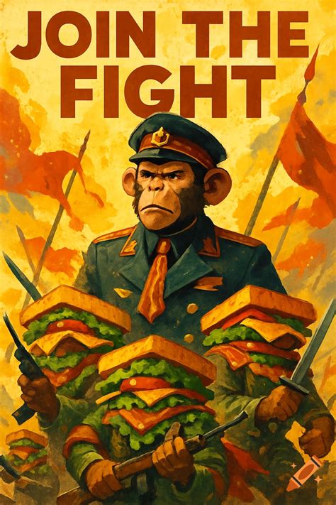 A Vintage Japanese Propaganda Poster Features A Soldier With A Katana