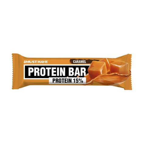 Батончик Protein Bar Must Have карамель 50 г купить с доставкой по выгодным ценам в