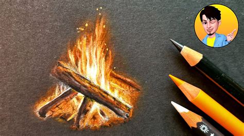 Realistic Fire Drawing Pencil Fire Sprite Pencil Drawing Photos