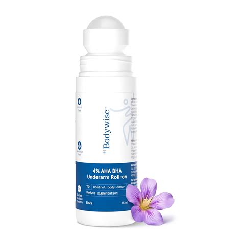 Be Bodywise 4 Aha Bha Underarm Roll On For Even Tone Skin 2 Lactic