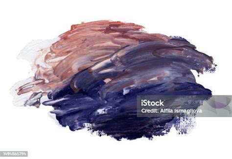 베이지 인디고 블루 톤으로 칠해진 표면의 오일 질감 0명에 대한 스톡 벡터 아트 및 기타 이미지 0명 검은색 공란