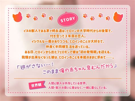 【簡体中文版】後輩獣人彼氏が初の発情期で孕ませエッチが止まりません [みんなで翻訳] Dlsite がるまに