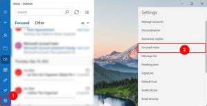 How To Turn Off Focused Inbox Outlook 365 Desktop
