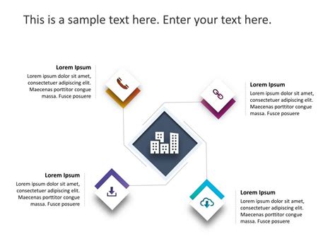 Editable Nodes PowerPoint Templates Slides SlideUpLift