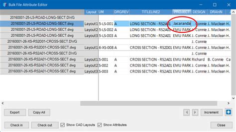 updating titleblocks