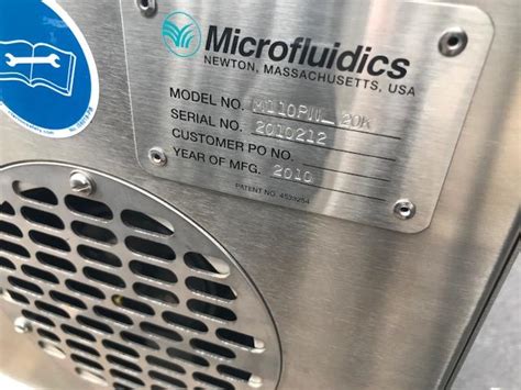 Microfluidics M 110p Microfluidizer Processor 331744