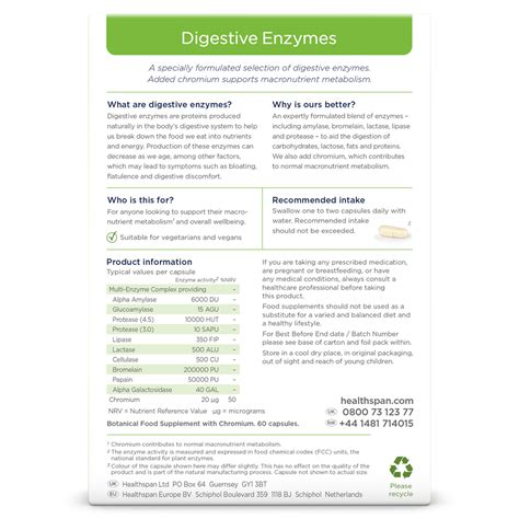Digestive Enzymes