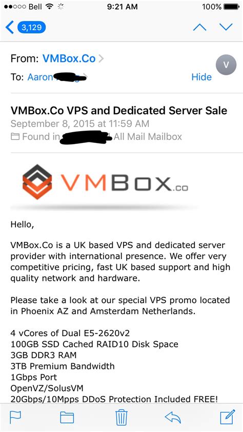 VMBox LowEndTalk