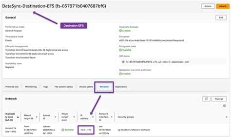 Transfer Efs Data Between Aws Accounts Using Aws Datasync