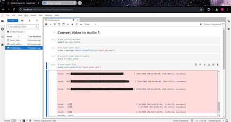 How To Convert Video To Audio With Python Sayyad Shajahan Poola Posted On The Topic Linkedin