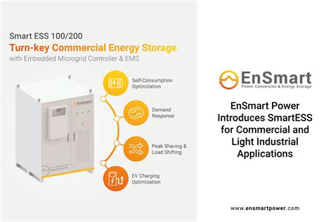 Ensmart Power Ups And Ess Power Conversion And Energy Storage Systems