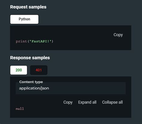 is there support for x codesamples · fastapi fastapi · discussion 8946 · github