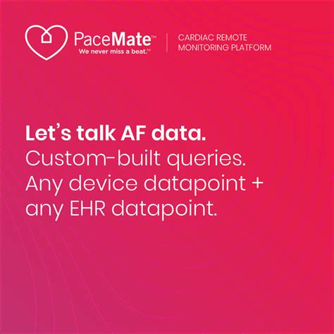 Pacemate Lets Talk Af Data Meet Pacemate™ In Park