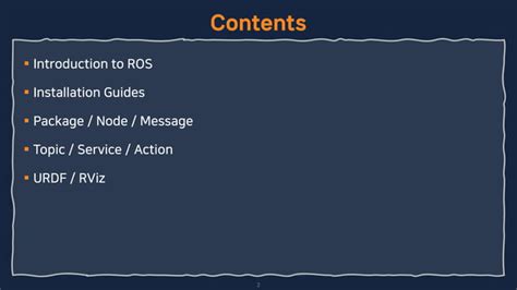 Ros 시작하기getting Started With Ros Your First Steps In Robot Programming Ppt