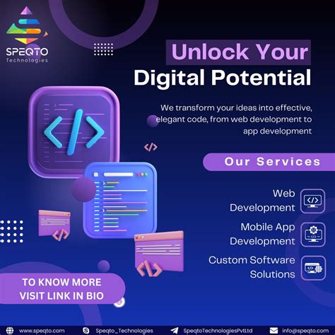 Speqto Technologies Pvt Ltd On Linkedin Speqto Digital Potential Web Development App