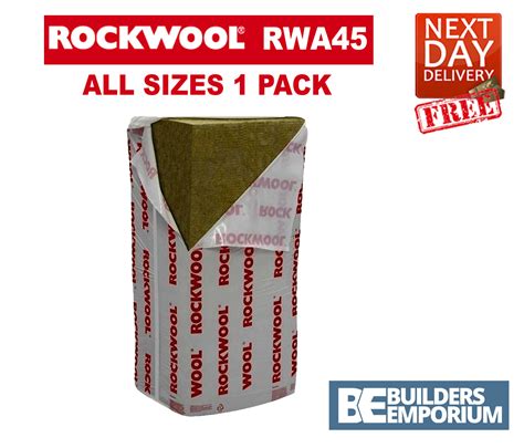 ROCKWOOL RWA45 Acoustic Sound Insulation 50, 75 and 100mm X 1 | eBay