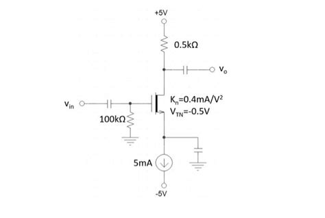 solved for the circuit shown below 1 determine the dc