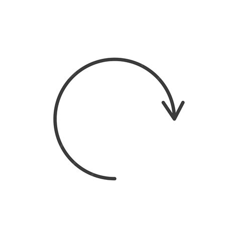 Premium Vector Rotate Right Icon Set Refresh Reload Restart Reset Or Recover Button Vector