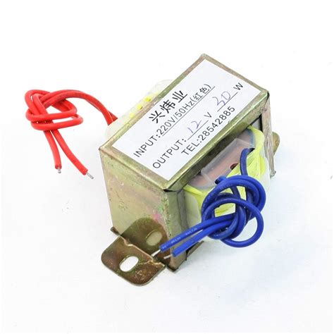 220V 50Hz Input To 12V 30W Output EI Core Single Phase Power Transformer Walmart Canada