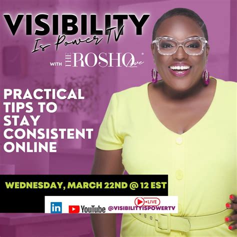 Roshanda E Pratt On Linkedin Visibility Personalbranding