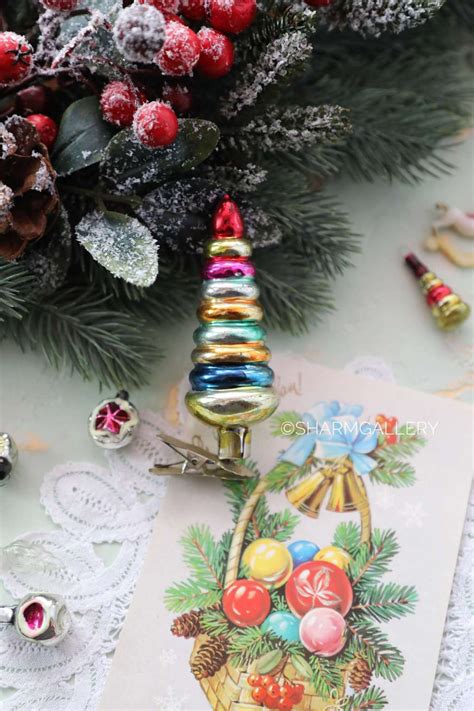 Елочная игрушка из ваты СССР