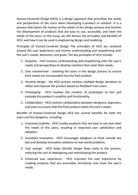 Human Centered Design Hcd Human Centered Design Hcd Is A Design