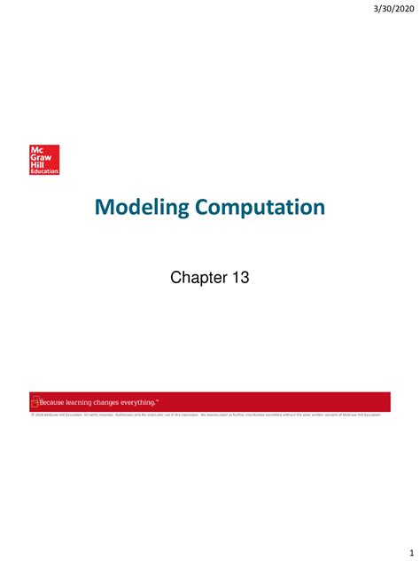 lesson 4 modeling computation and finite state machines modeling