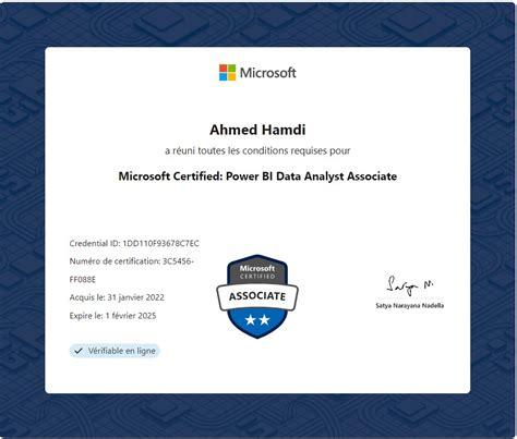Microsoft Certified Powerbi Dataanalysis Associate Pl300 Ahmed