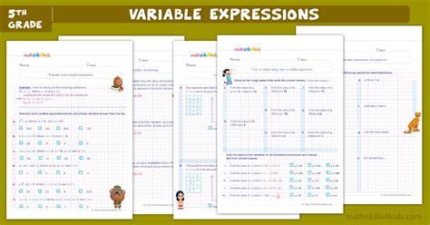 Single Variable Equations Worksheets Worksheets Library