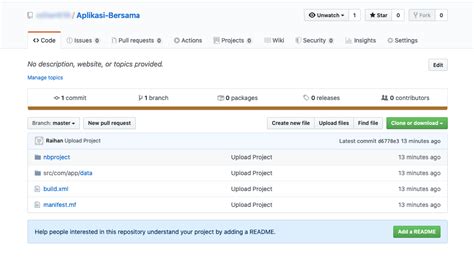 Cara Mudah Push Project Netbeans Ke Github Colamen