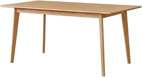 Office Meeting Table Solid Wood Dining Table Simple Modern Oak — Planner 5d