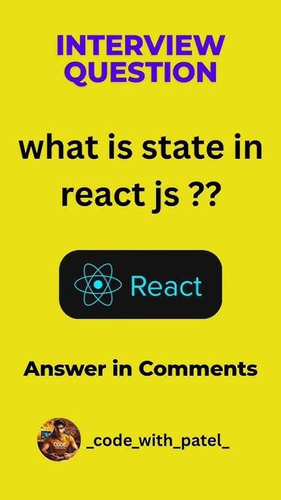 React Js Interview Question 1 Reactjs Reactjsdevelopment React Nodejs Frontend Youtube