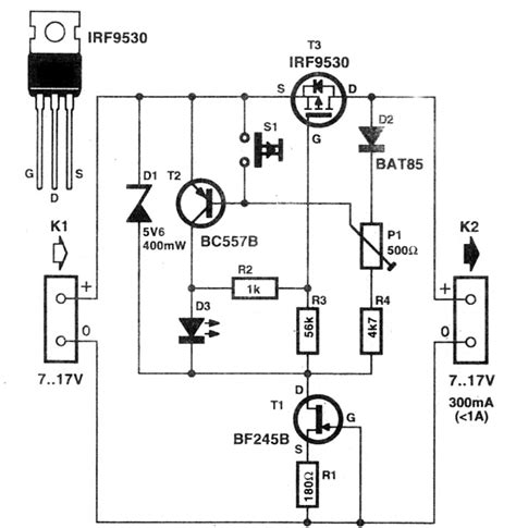 Electronic Fuse Circuit Diagram Explained Fuse Schematic Sym