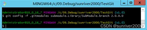 【git】(四)子模块gitee 子模块 Csdn博客 【git】(四)子模块gitee 子模块 Csdn博客
