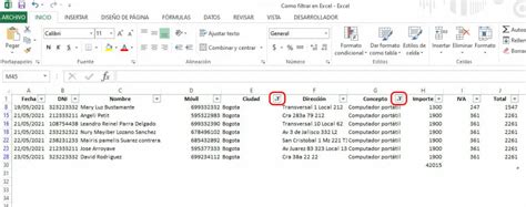 Cómo Filtrar Datos en Excel Excel Para Todos