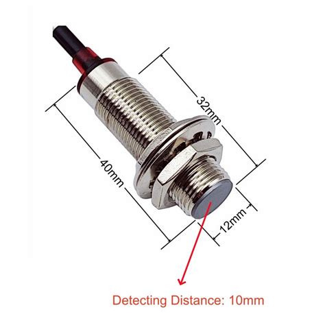 Njk 5002c Hall Effect Sensor M12 Proximity Switch Npn No 3 Wires Detec