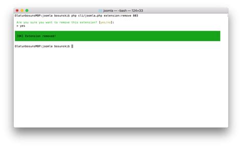 Cli Update Joomla Documentation