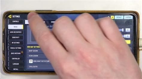 Call Of Duty Mobile How To Customize Mini Map Youtube